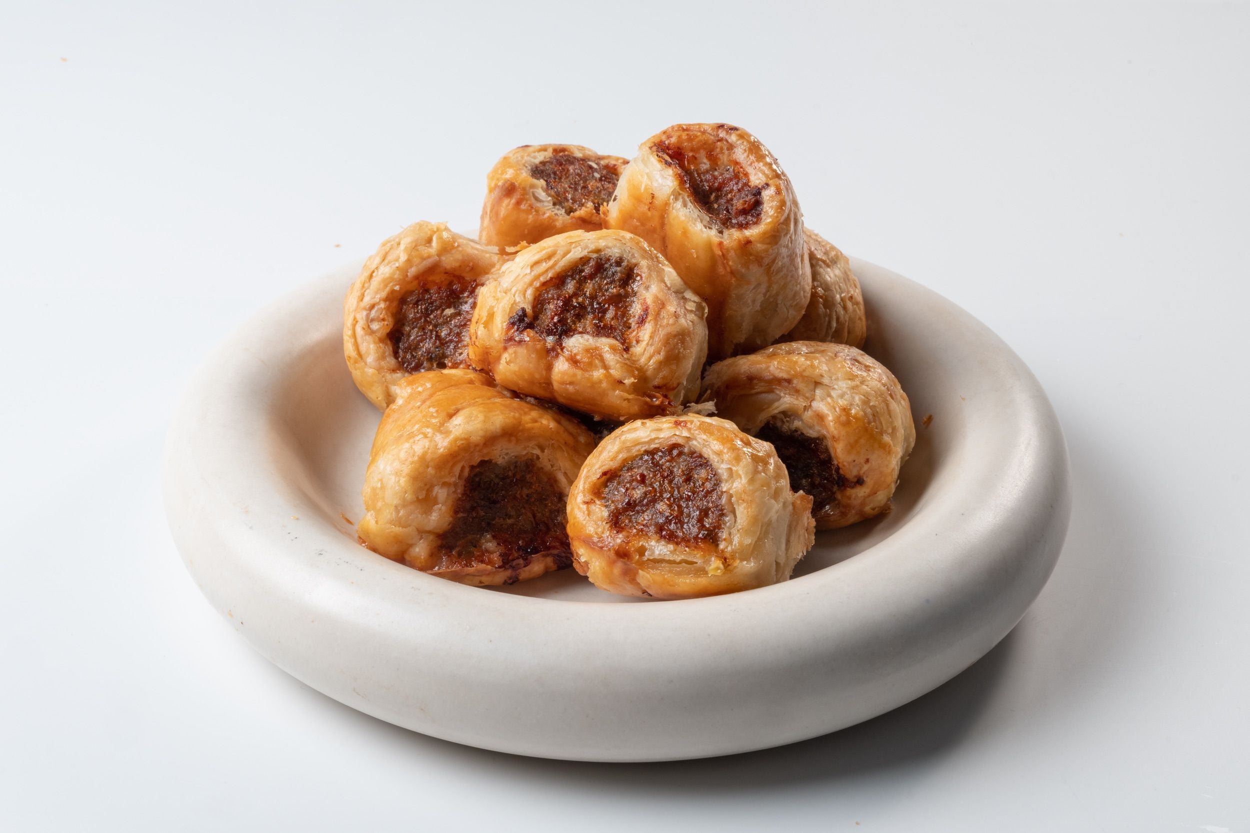 Mini Sausage Roll (20 units) – Sabor Barcelona